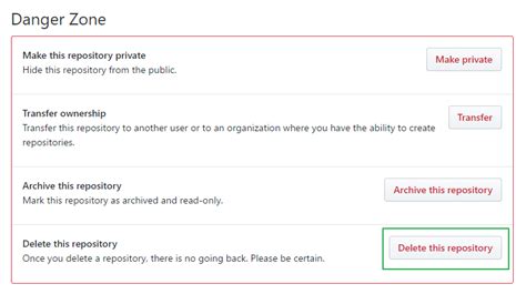 如何删除 Github 上的仓库 变体精灵 博客园