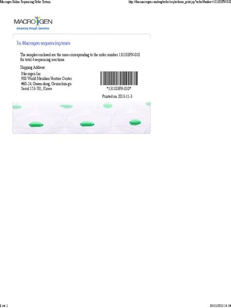 Macrogen Order 131103fn 010 Details Pdf
