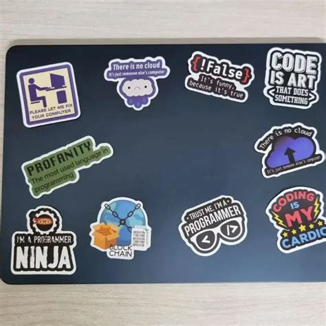 Dev Vibes Programming Sticker Set 10pcs