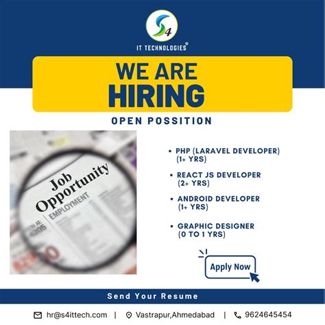 S4 It Technologies On Linkedin Interested Location Jobinterviews