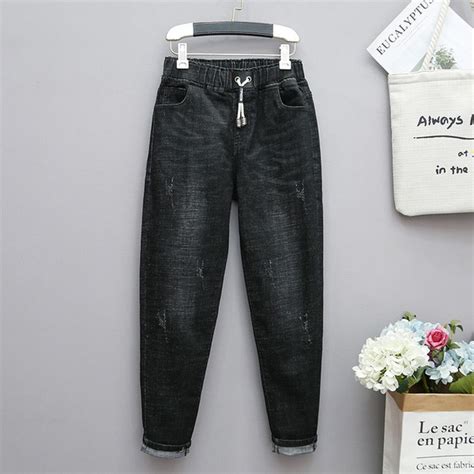 Джинсы Женский черный Деним размер 54 Средняя Китай На любой сезон купить C доставкой на Ozon