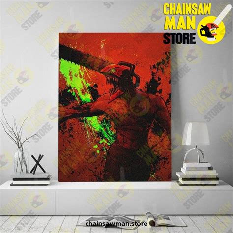 Sexy Chainsaw Man Wall Art Chainsaw Man Store