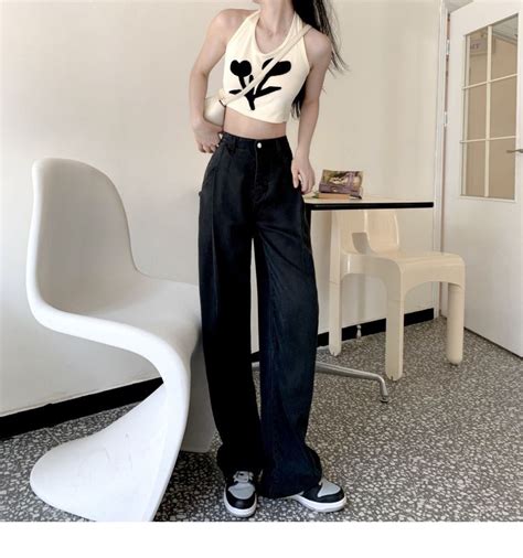 【ไม่อับชื้น】【น่าซื้อ】กางเกงขายาวผู้หญิง กางเกงทรงหลวมกางเกงเอวยาง กางเกงขากว้าง แฟชั่นไตล์เกาหลี