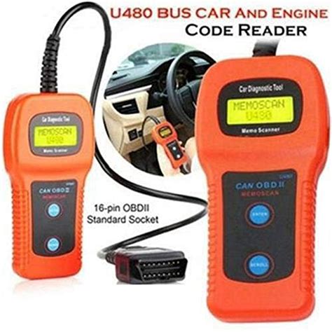 U480 Can Obdii Eobdii Bus Engine Code Reader U480 Code Reader Obd2 Obdii Car Or Truck Auto