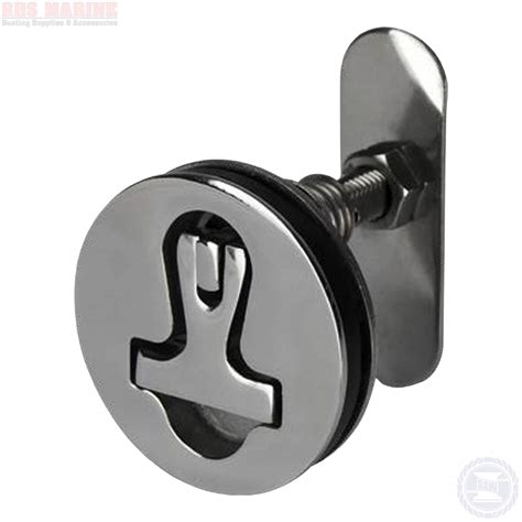 Round Twist Latch Catch With Stainless T Handle Spring Load 80mm Boat Round Twist Latch Catch With Stainless T Handle Spring Load 80mm Boat