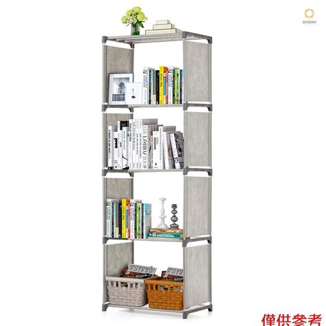 5 Shelf Bookcase Book Shelves Bookshelf Storage Bin Books Display Shelving Unit Organizer