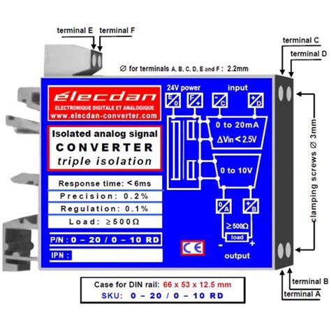 Low Voltage To Current Converter Isolated Bipolar