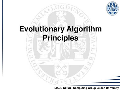 Ppt Evolutionary Algorithms Powerpoint Presentation Free Download Id4982735
