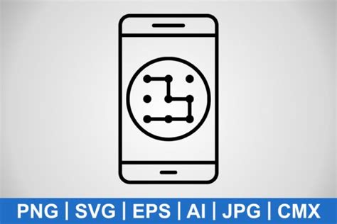 Vector Pattern Mobile Application Icon Graphic By Iyikon · Creative Fabrica