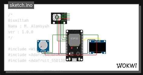 Esp Oled Simple Copy Wokwi ESP STM Arduino Simulator