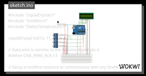Temperature Ardunio Wokwi Esp32 Stm32 Arduino Simulator