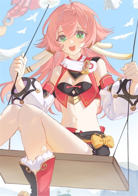 Yanfei Genshin Impact Drawn By Tofu Tohuuuu Danbooru