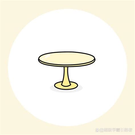 平面餐桌怎么画简笔画（共10张） 简笔画图片大全