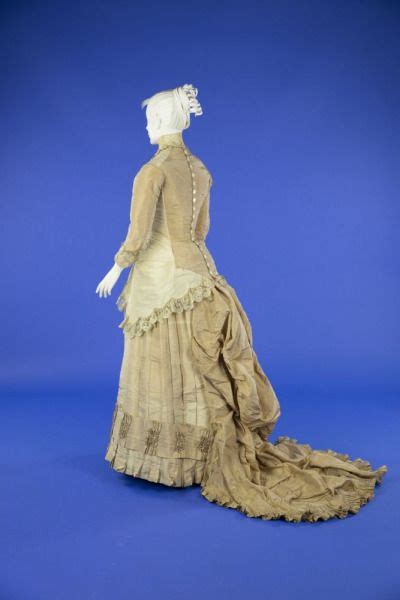 Wedding Dress Ca 1880 From The Osu Historic Costume And Textiles