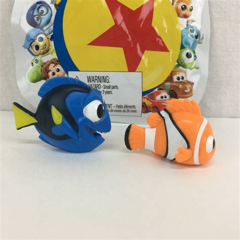 2020 Mattel Disney Pixar Minis Lot Of 2 Nemo And Dory Figures 4590691564