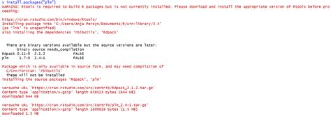Cannot Install Package Plm In R General Posit Community