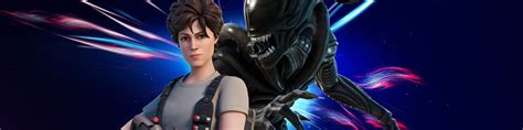 4080x1020 Resolution Ripley And The Xenomorph Fortnite 4080x1020 Resolution Wallpaper