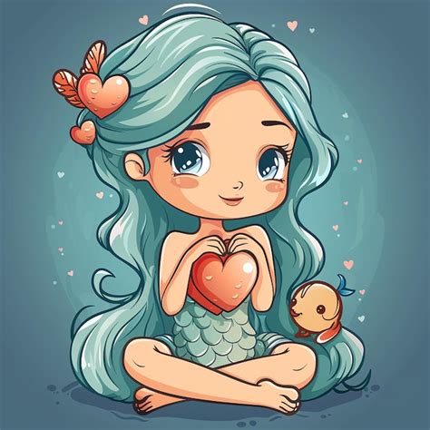 Smiling Aphrodite Cartoon Vector Icon Premium Ai Generated Image