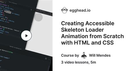 Creating Accessible Skeleton Loader Animation From Scratch With Html