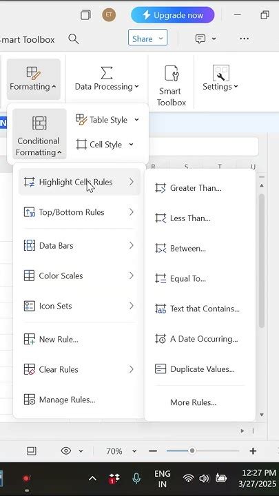 How To Do Conditional Formatting For Attendance Sheet In Ms Excel