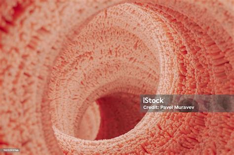 유기적 기술 빨간색 질감의 추상적인 배경 의학의 추상화 3d 그림 배율에 대한 스톡 사진 및 기타 이미지 배율 인체 디지털 생성 이미지 Istock
