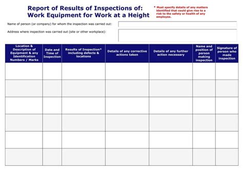 24 Free Lifting Equipment Register Templates Ms Excel Pdf