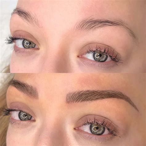 Combo Brow Services In Los Angeles Combination Eyebrows