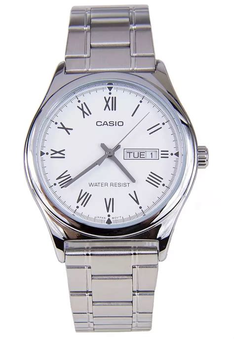Jual Casio Jam Tangan Mtp V006d 7budf Silver Original 2025 Zalora Indonesia