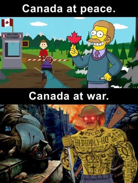 Canadian Warfare Meme