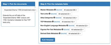 Using The Metadata Builder Getting The Information That You Want Visualizing English Print