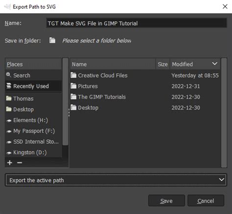 How To Make An Svg File With Gimp Detailed Guide