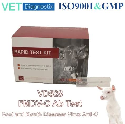 Fmdv O Ab Test Ovine Foot And Mouth Diseases Virus Anti O Antibody Diagnostic Kit Rapid Test