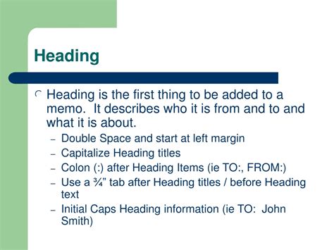 PPT Memos Using Microsoft Word PowerPoint Presentation Free Download ID 420093