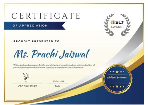 Prachi Jaiswal On Linkedin Intern Contentwriting Appreciation Award