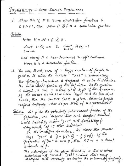 Probability Solved Problems 1 Nirmaan Sir Pdf