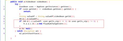 android 安卓逆向之破解某成人APP播放次数限制 个人文章 SegmentFault 思否