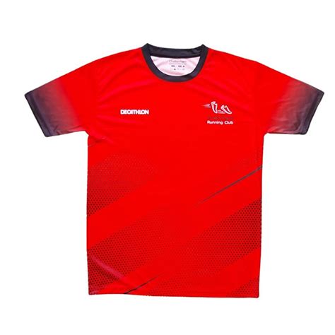 Mens Red Running T Shirt Shop At Cheltenham Running And Walking Club