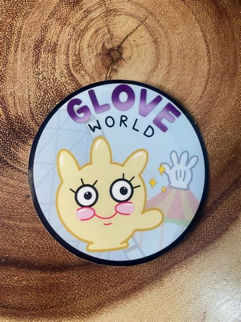 Spongebob Glove World Amusement Park Glossy Waterproof Cartoon Drawing