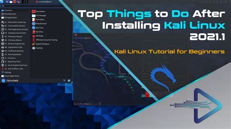 Things To Do After Installing Kali Linux Kali Linux 2021 1