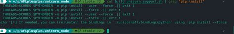 Unicorn Mode Compilation Fails Because Of Pep 668 · Issue 1846