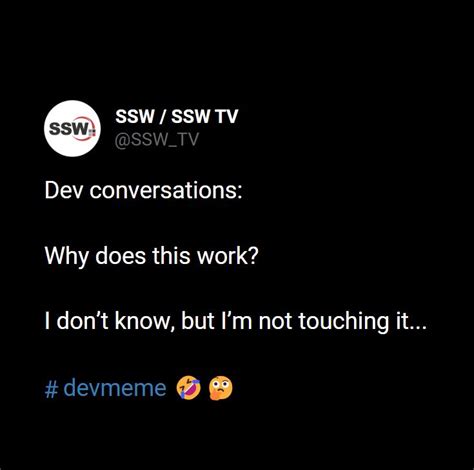 Ssw On Linkedin Devmeme Codingisfun Programming Programminglife