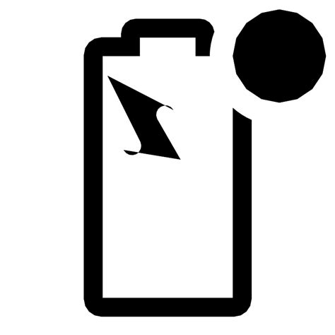 Battery Outline Badged Vector Svg Icon Svg Repo