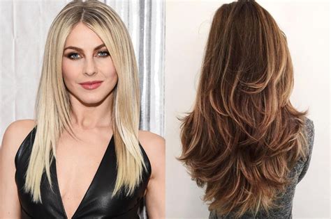 Каскад на длинные тонкие волосы 71 фото