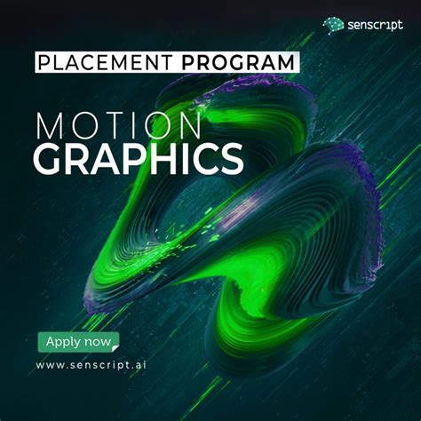 Senscript Technologies On Linkedin Motiongraphics Freshers Careers Careeropportunity