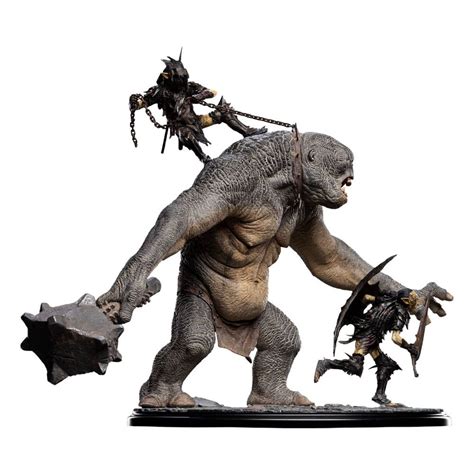 Weta Workshop The Lord Of The Rings The Cave Troll Of Moria Statue 1