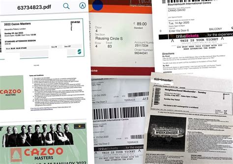 to thwart counterfeiting look for event tickets to include invisible