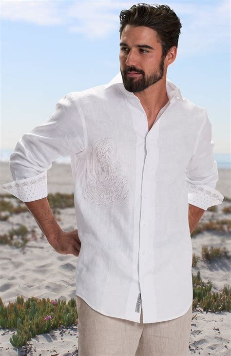 Linen Shirts For Men For Beach Wedding