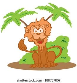 사자 만화 삽화 스톡 일러스트 188757809 Shutterstock