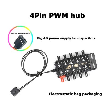Jual Kabel Fan Hub Splitter Extension 4 Pin Pwm 1 To10port Controller Molex Shopee Indonesia