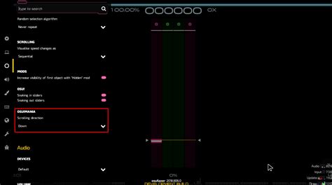 Osu Mania Scrolls Up Despite Being Set To Scroll Down Issue 3193 Ppy Osu GitHub